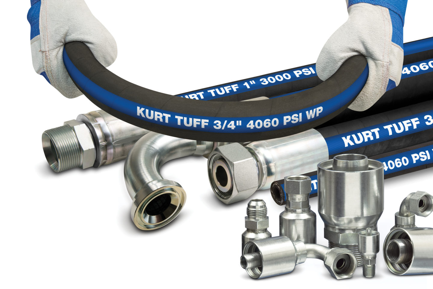 Kurt Hydraulic hose with immediate delivery from stock