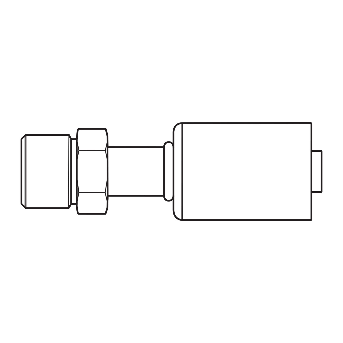 Straight Male Insert O-Ring - Kurt Hydraulics